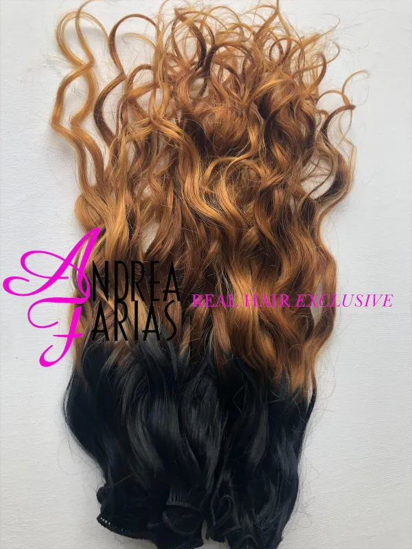 HANDTIED WEAVE - DOUBLE COLOR - WAVY