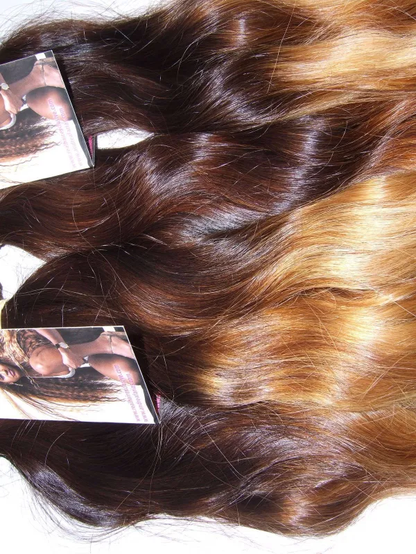 HANDTIED WEAVE - DOUBLE COLOR - STRAIGHT